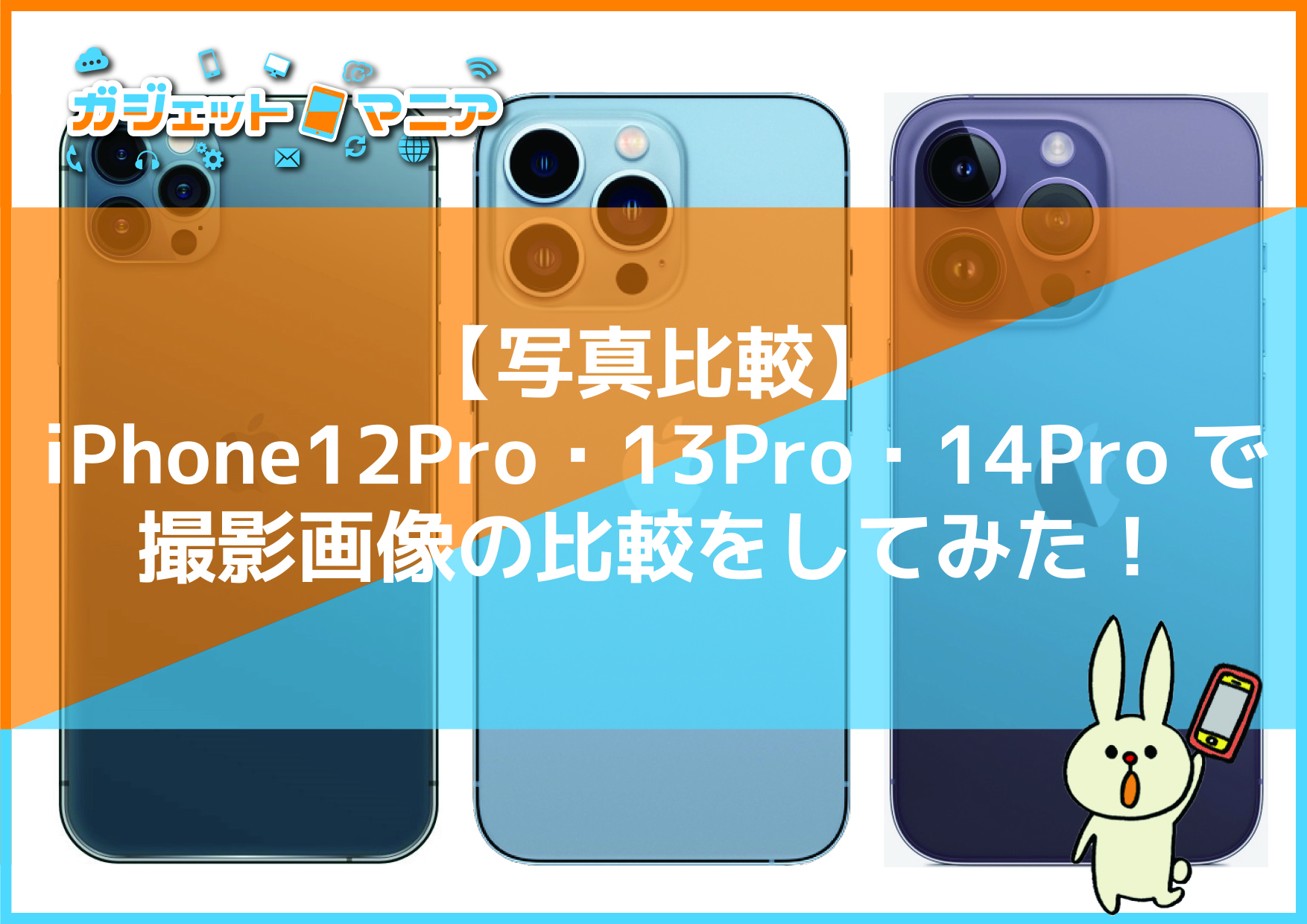 【写真比較】iPhone12Pro・13Pro・14Proで撮影画像の比較をしてみた！｜日刊ベリー通信